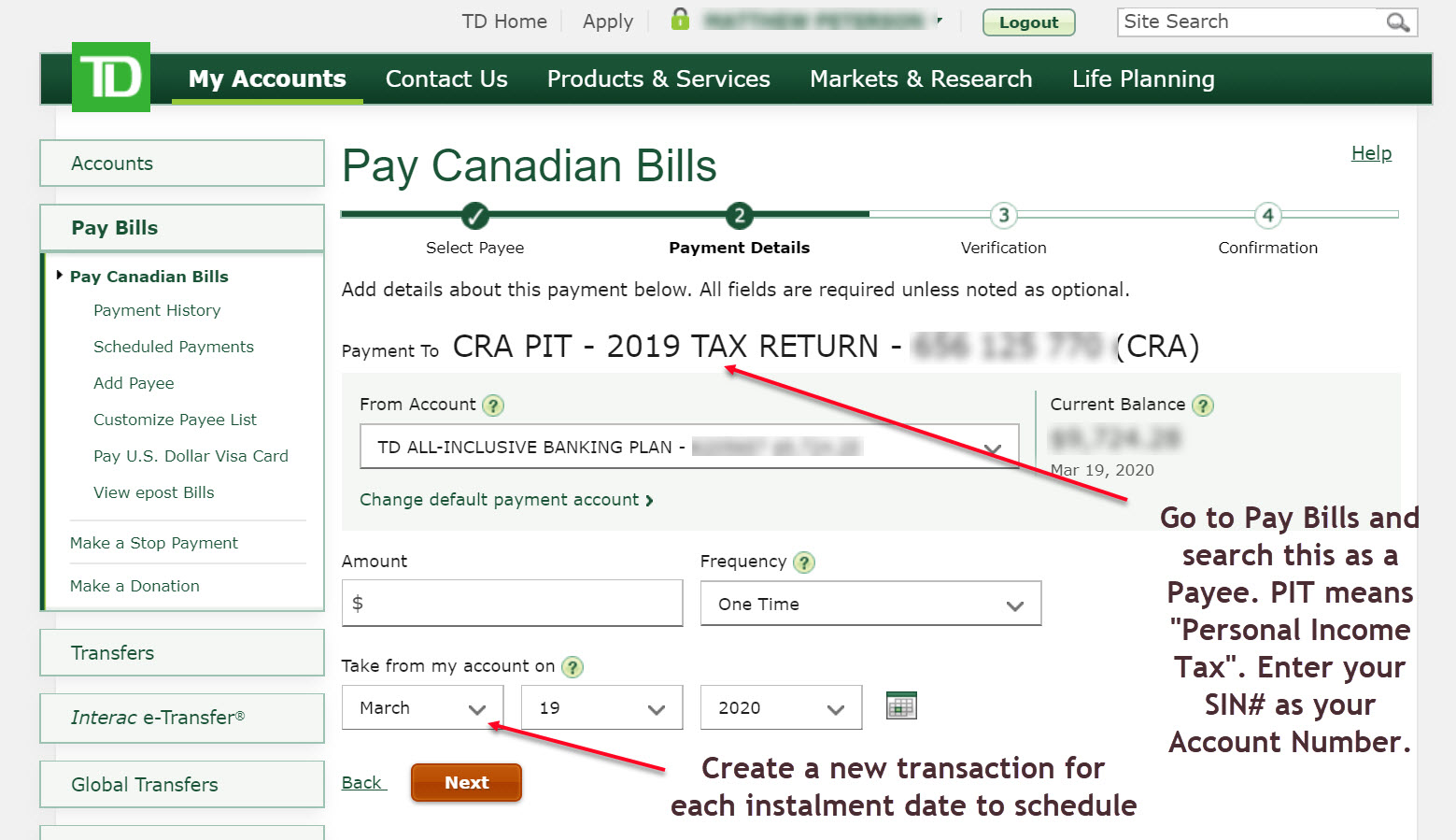 How to file your taxes online with True North